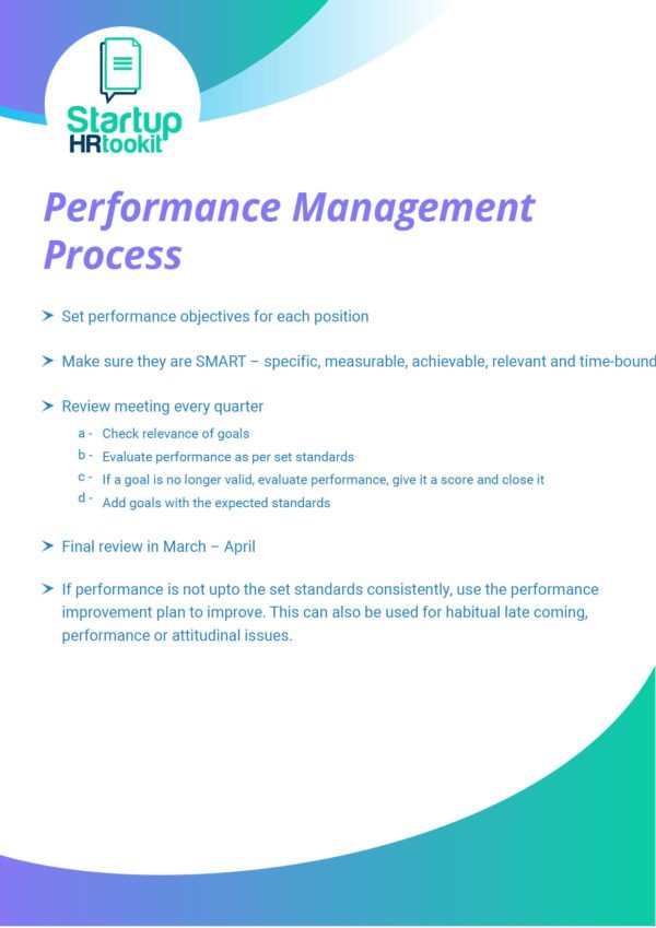 Performance Management Template download for Review
