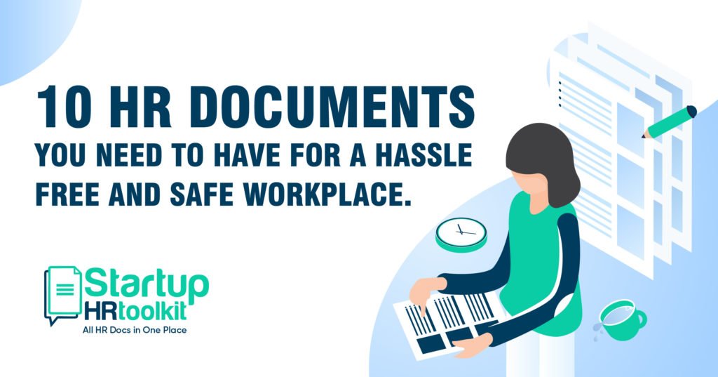 10 HR Documents You Need To Have For a Hassle Free and Safe Workplace