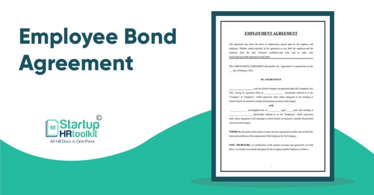 Employment Bond Agreement Format - Download - Word | PDF