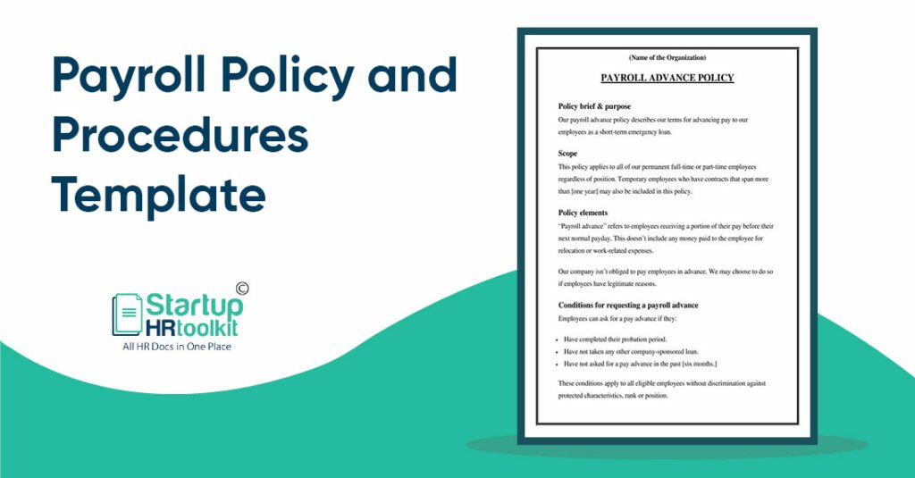 Payroll Policy and Procedure Template - Download - Word | PDF