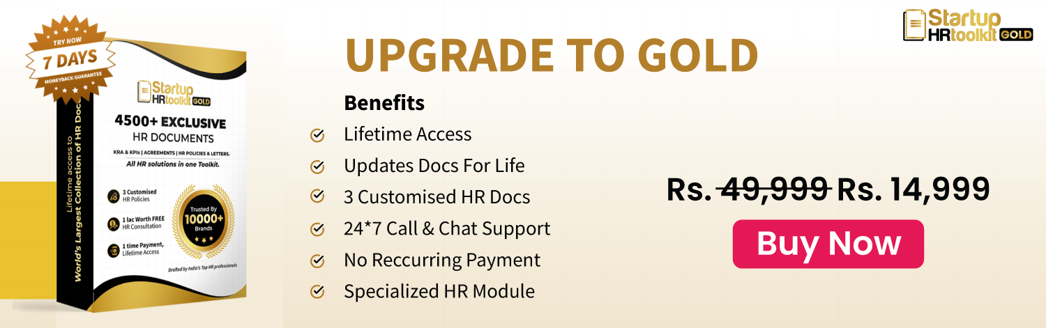 Download Gold Documents - StartupHR Toolkit